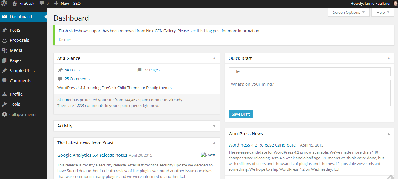 Beginner’s guide to WordPress: Logging in, posts and uploading | 123 Reg Blog