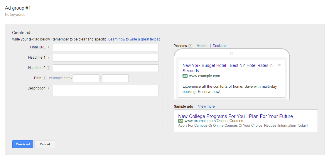 Getting started with AdWords: Creating a campaign that works | 123 Reg Blog